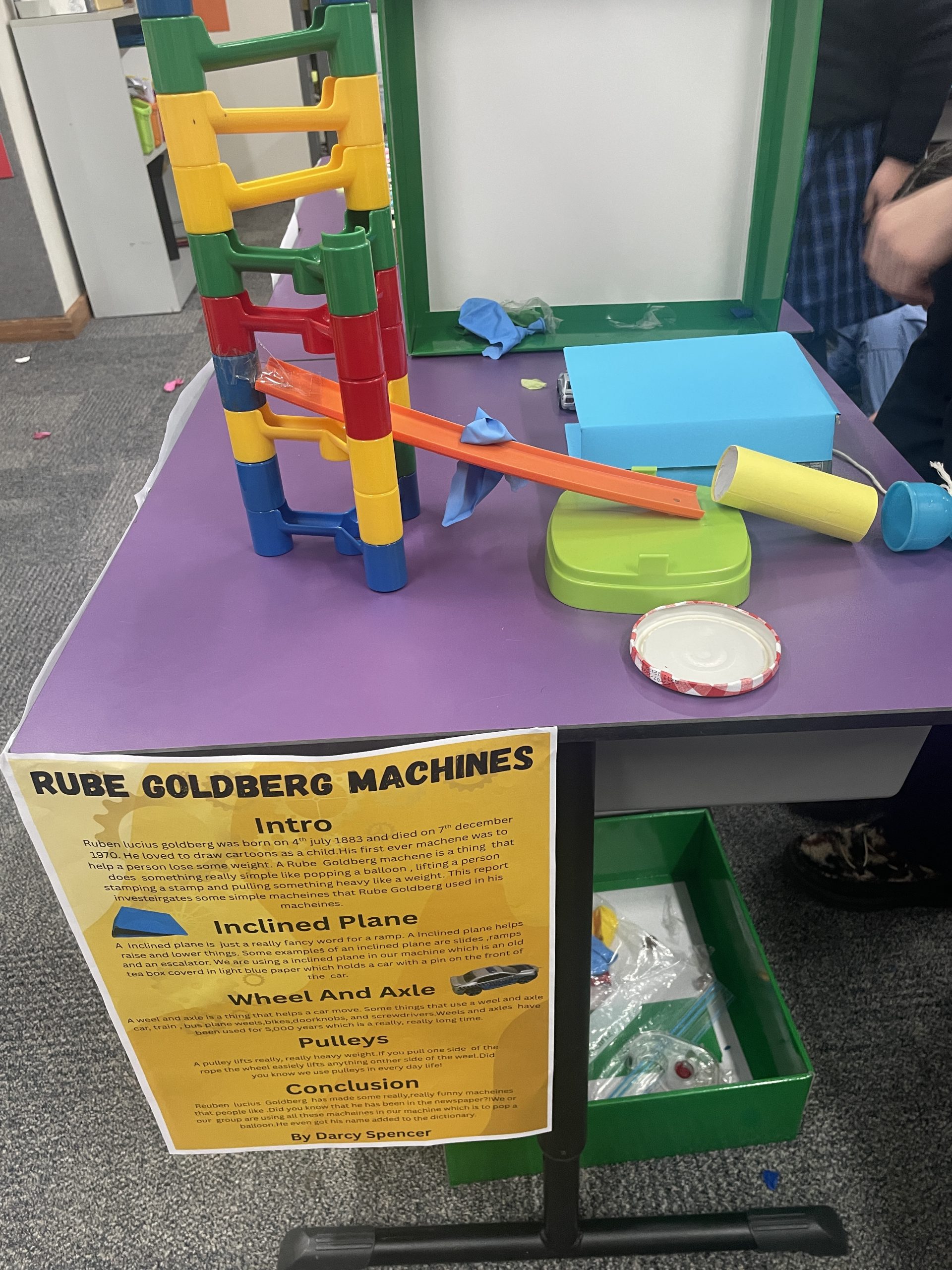 Grade 3/4 Rube Goldberg Machines Expo - St Ambrose Parish Primary School